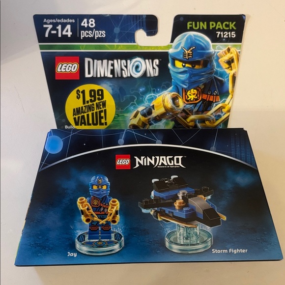 Lego | Toys | Nib Lego 7215 Dimensions Ninjago Jay And Storm Fighter ...